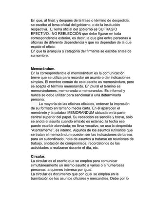 Formas básicas comunicación escrita | DOCX