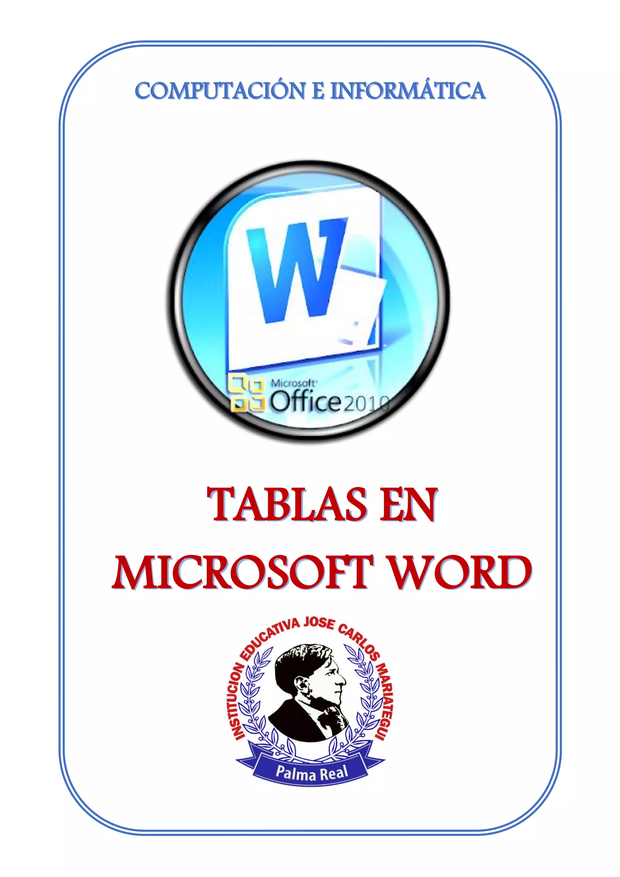 Define Tablas En Microsoft Word at Kristen Mcdonald blog