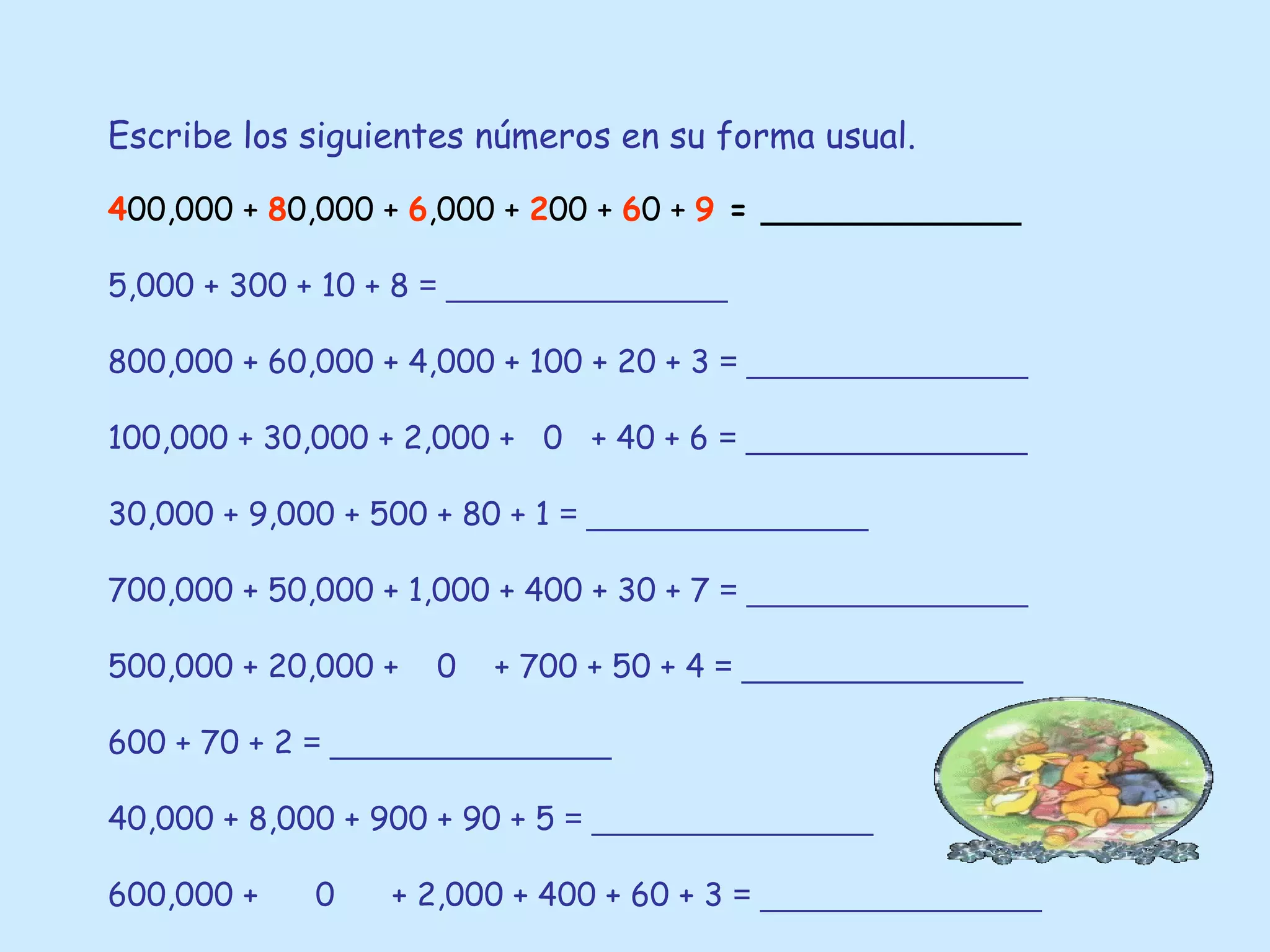 Formas de escribir un numero | PPT