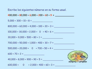 Formas de escribir un numero | PPT