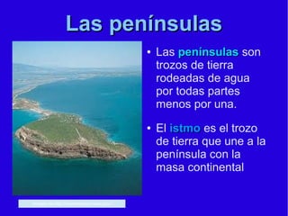 Formas del relieve | ODP