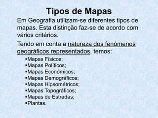 Formas de representar a superfície da terra | PDF