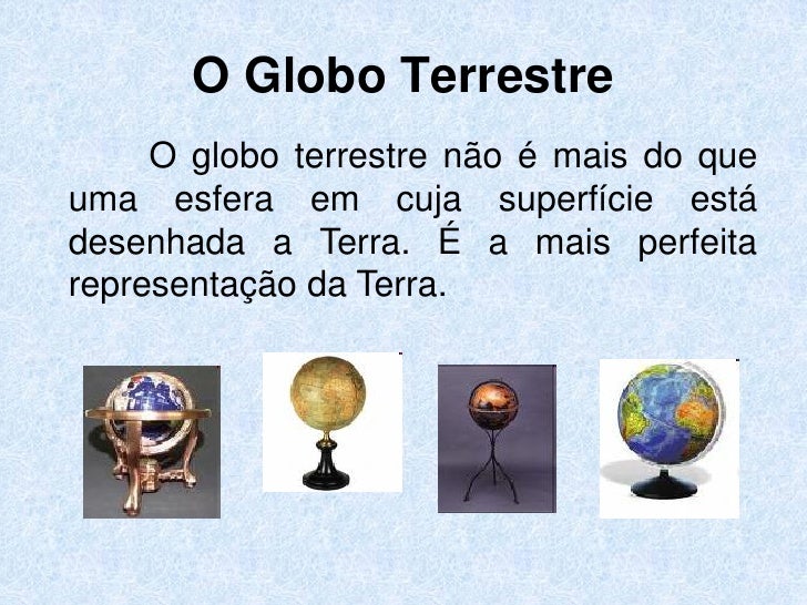 Formas de representar a superfície da terra