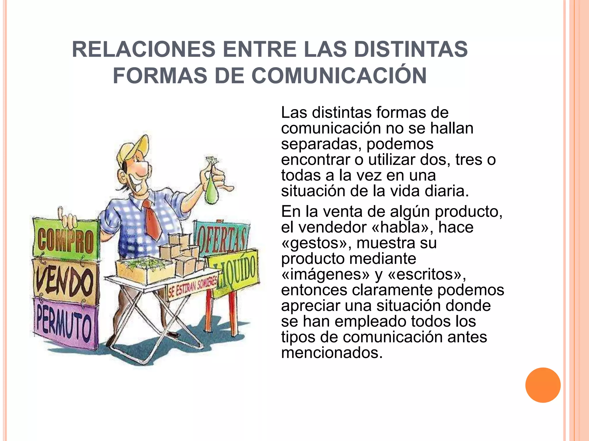 Formas, dimensiones y sentidos de la comunicación | PPTX