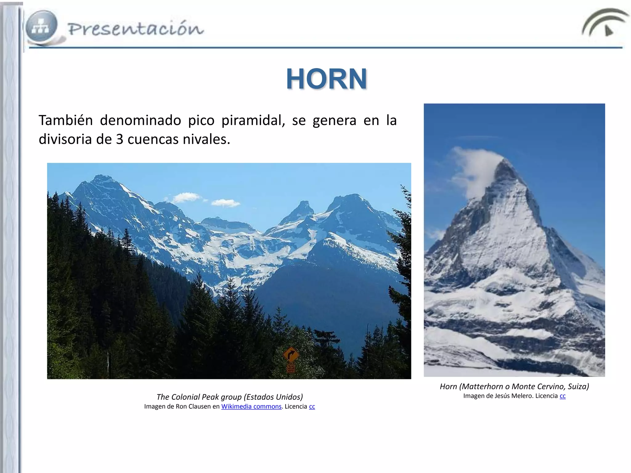 Formas erosion glaciar | PPTX