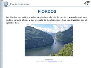 Formas erosion glaciar | PPTX