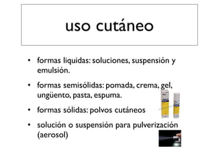 Formas Farmacéuticas | PDF
