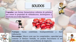 Formas farmacéuticas | PPTX