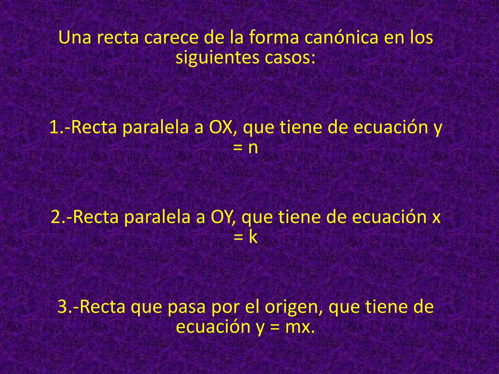 Forma simetrica de la recta | PPTX