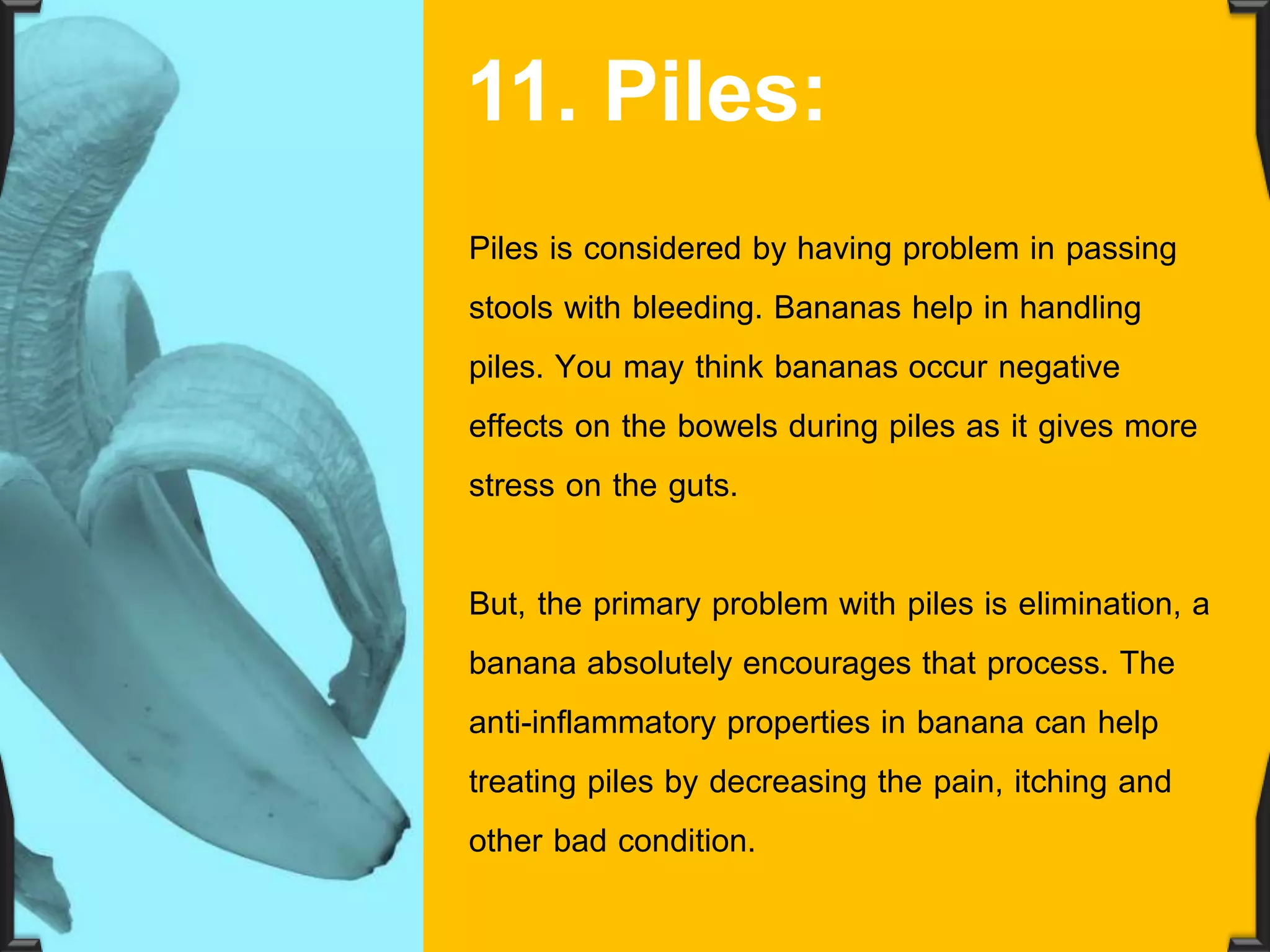 Health Benefits of Banana | PPTX