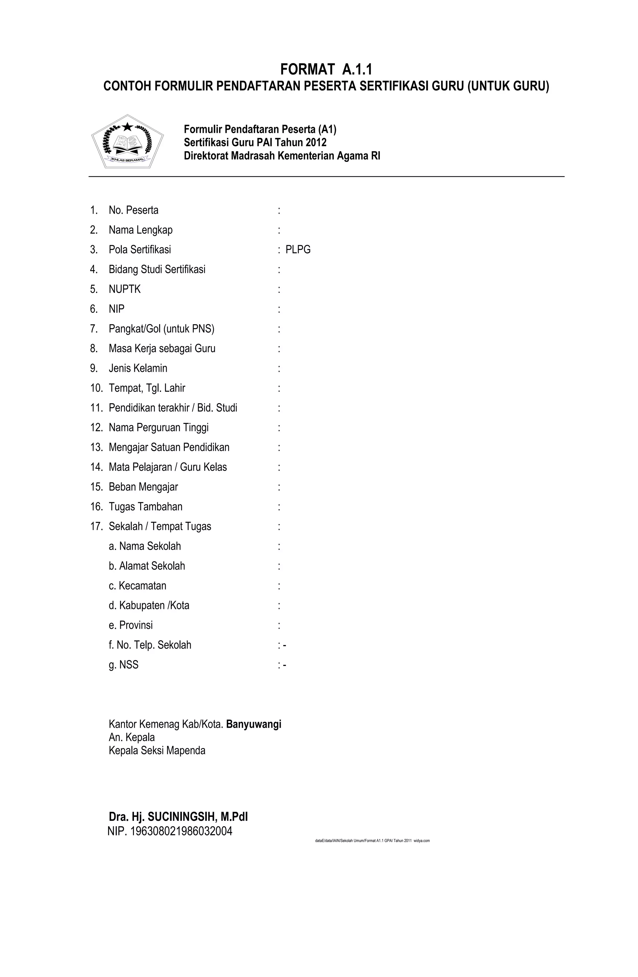 Format a1-1-iain-tahun-2012(jhon) | DOCX