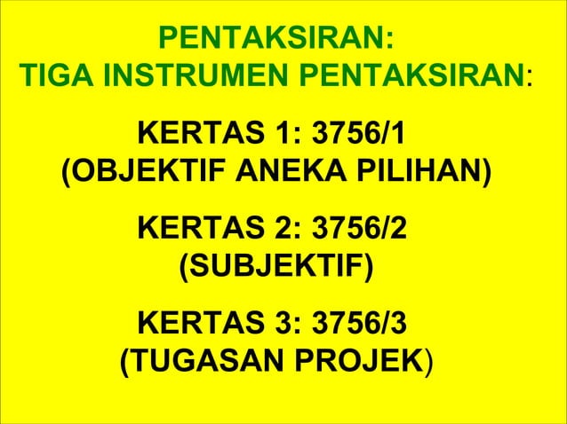 Format Baru SPM Prinsip Akaun | PPT