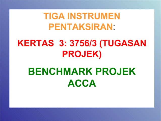 Format Baru SPM Prinsip Akaun | PPT