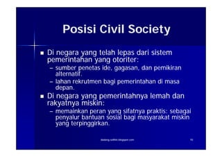 Format Hubungan dan Kerjasama Pemerintah, Media, serta Private Sector ...