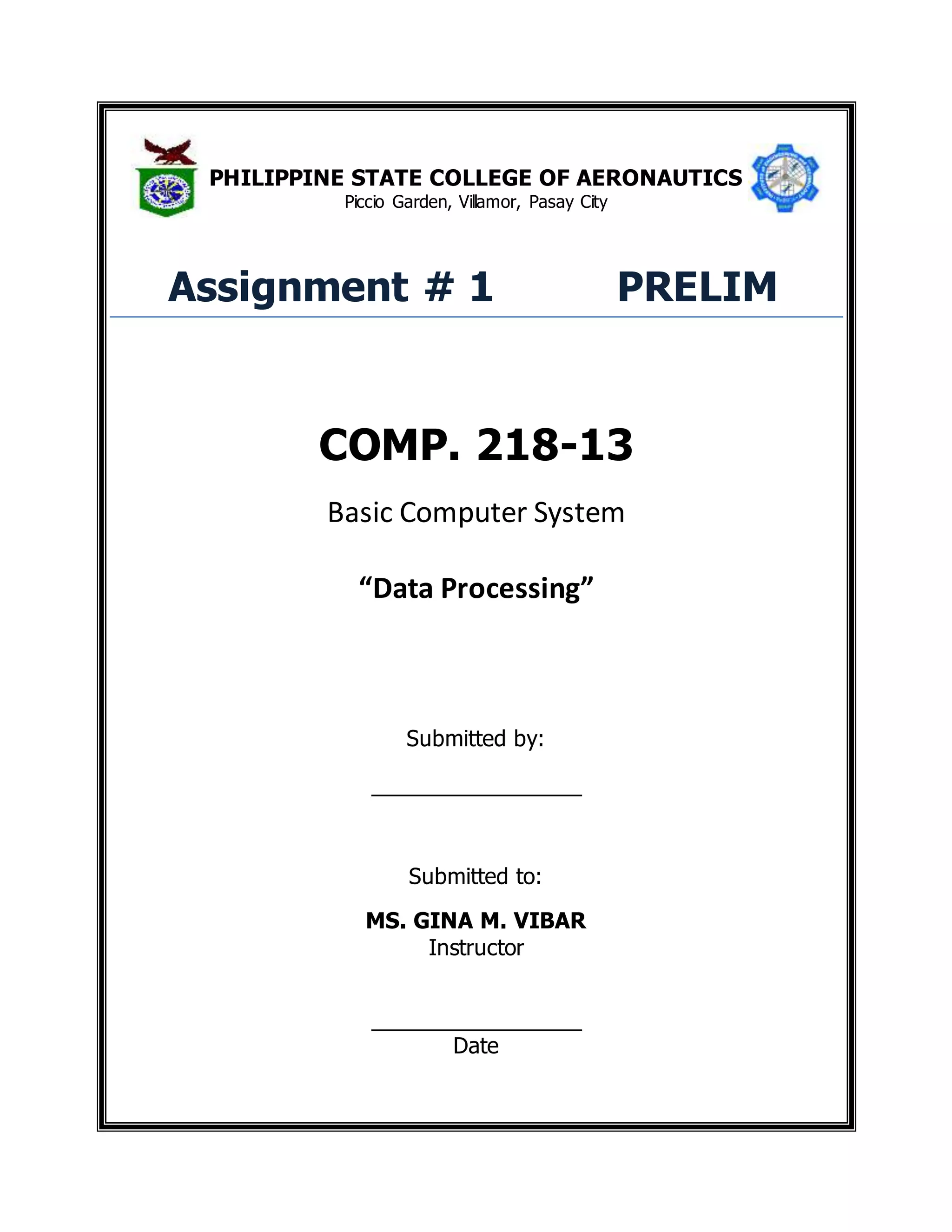 Format of-assignment | DOCX