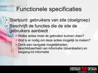 Format Projectspecificatie | PPT