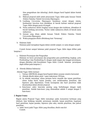 Format proposal | DOC