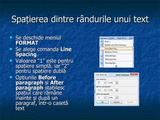 Formatarea Unei PrezentăRi | PPT
