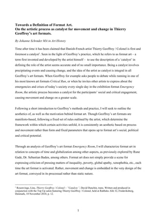 Format art by By Johanne Schrøder 07.02.2021