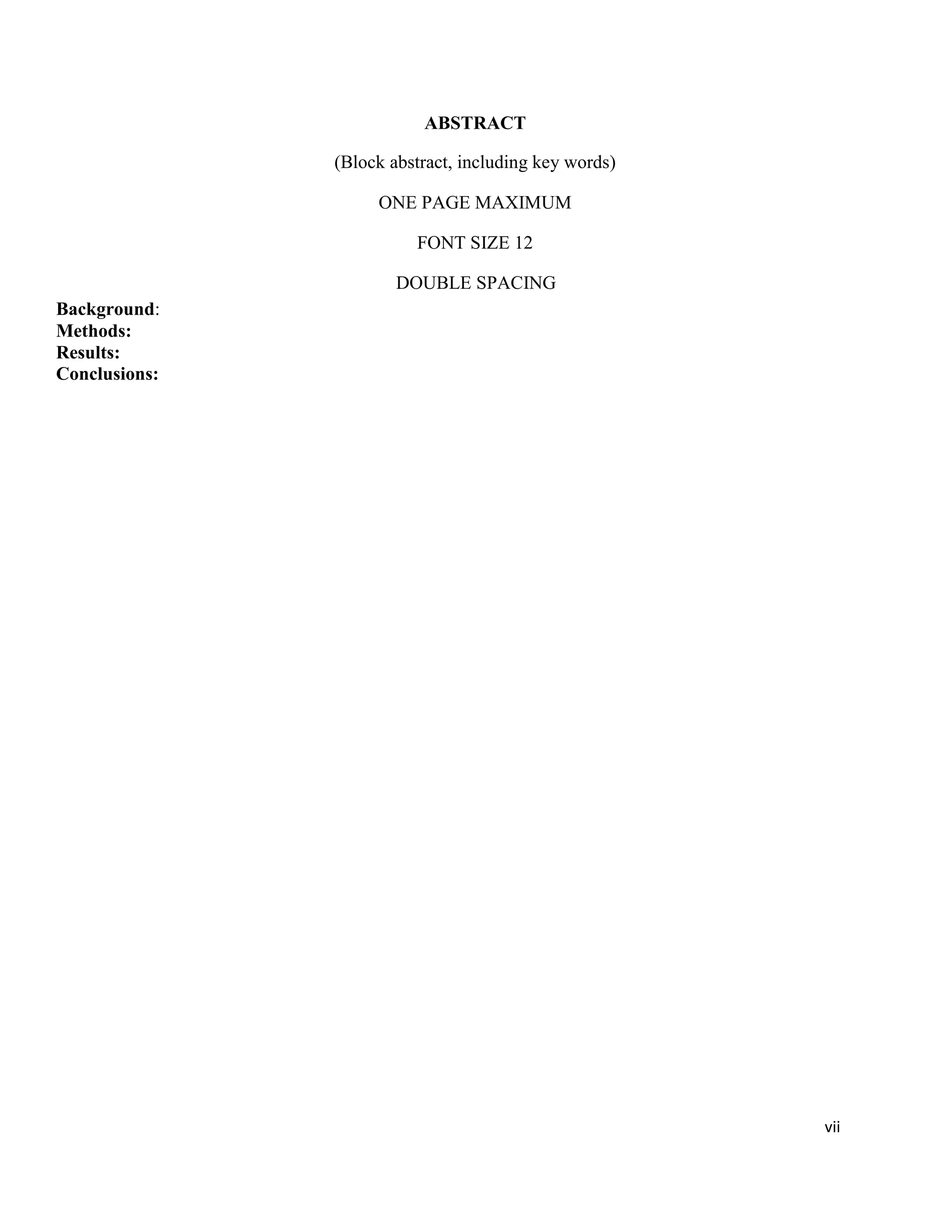 Format to properly write a degree project.docx | Educational Assessment | Education