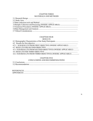 Format to properly write a degree project.docx | Educational Assessment | Education