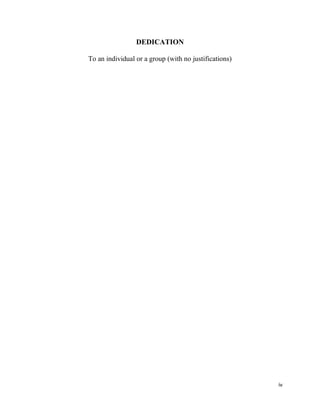 Format to properly write a degree project.docx | Educational Assessment | Education