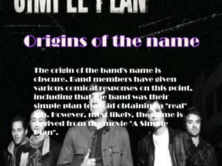 Simple Plan (: | PPTX