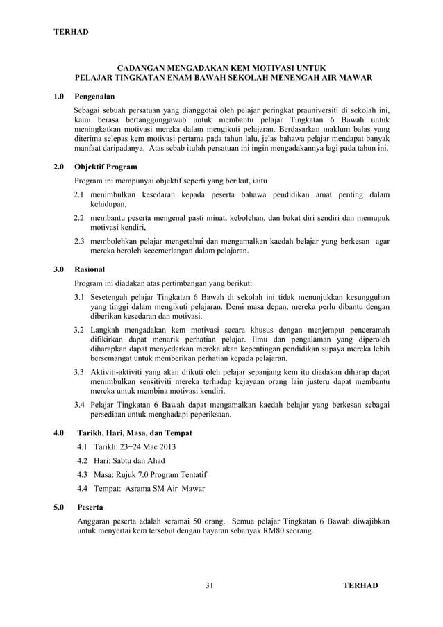 Format dan Contoh penulisan esei berformat | PDF
