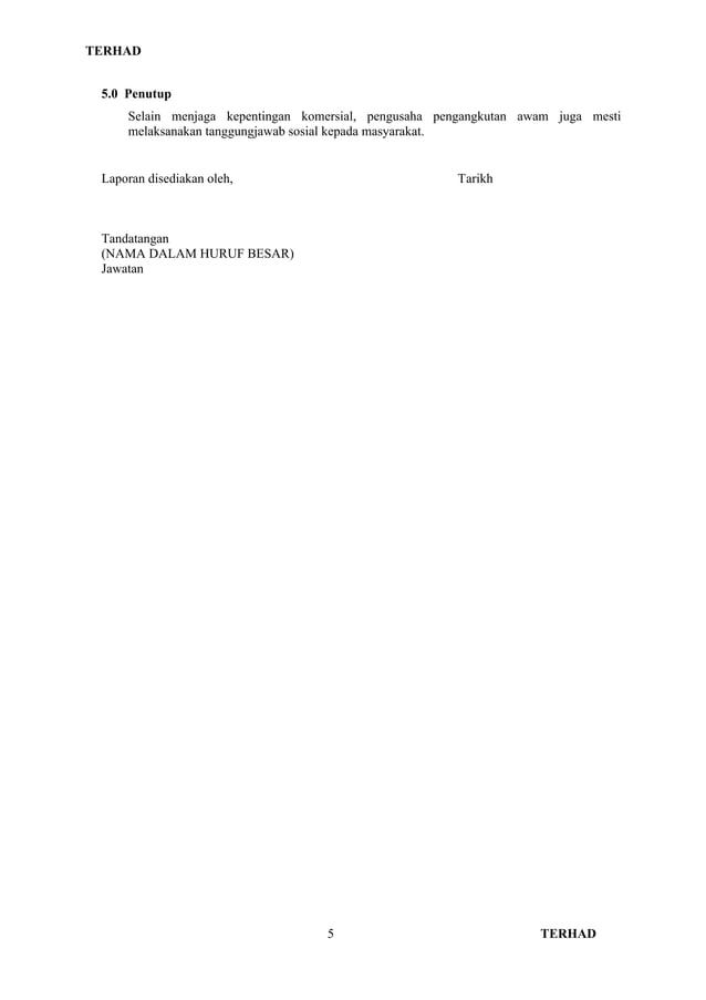 Format dan Contoh penulisan esei berformat | PDF