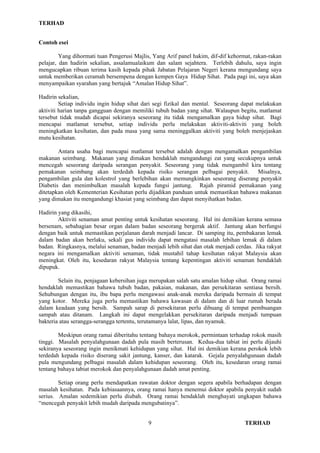 Format dan Contoh penulisan esei berformat | PDF