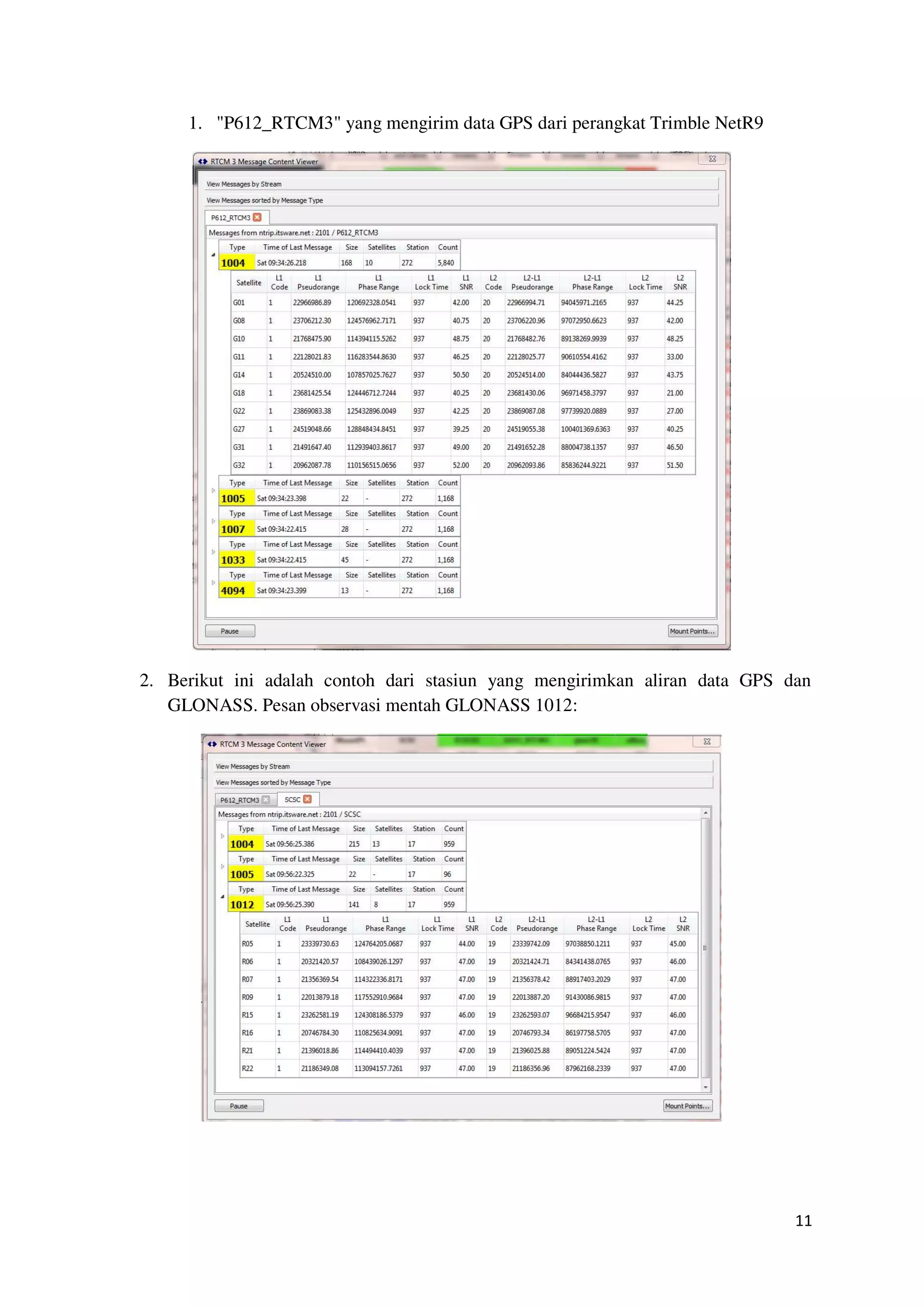 Sistem Referensi dan Penentuan Posisi - Format Data GNSS | PDF