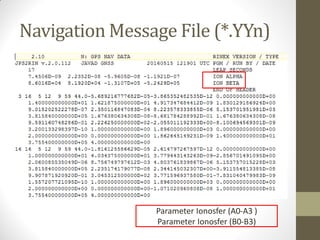 Format Data RINEX pada data hasil survey GNSS | PDF