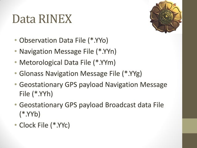 Format Data RINEX pada data hasil survey GNSS | PDF