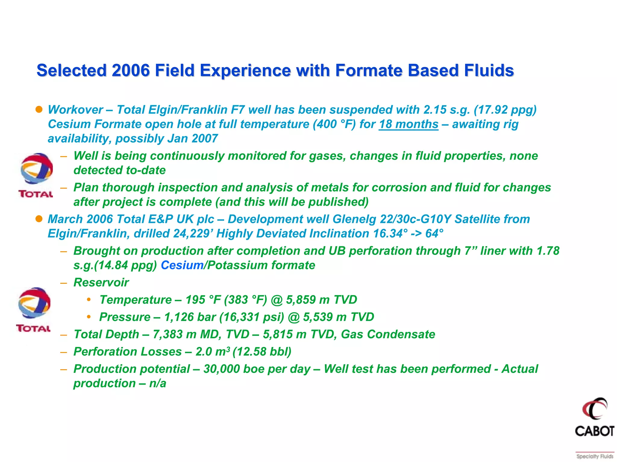 Formate fluids | PDF
