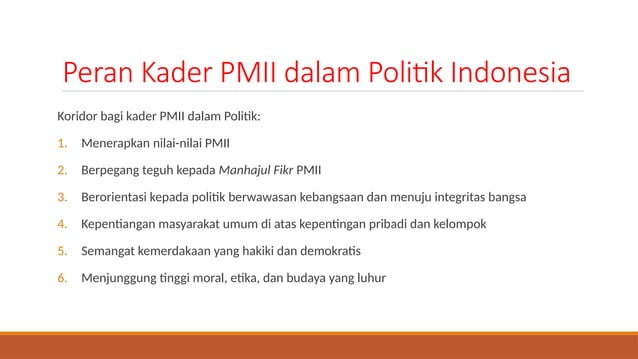 Format Ekonomi dan Politik Indonesia - PKD PMII Rasya 2023.pptx