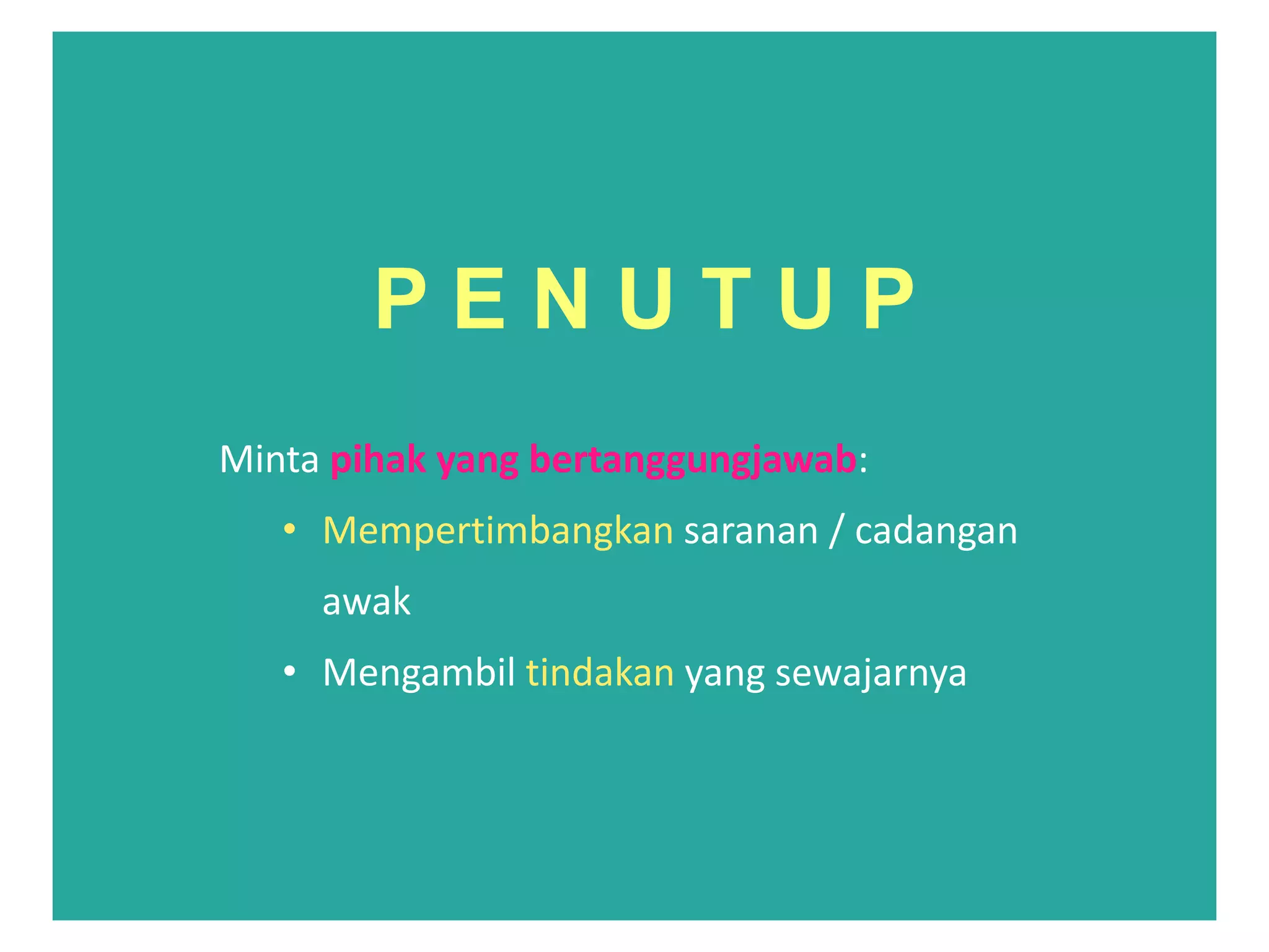 Format E-mel Rasmi | PPTX