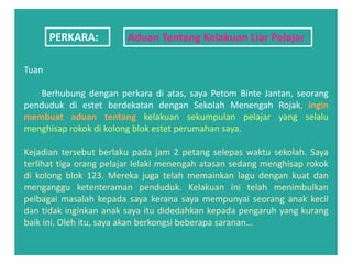 Format E-mel Rasmi | PPTX