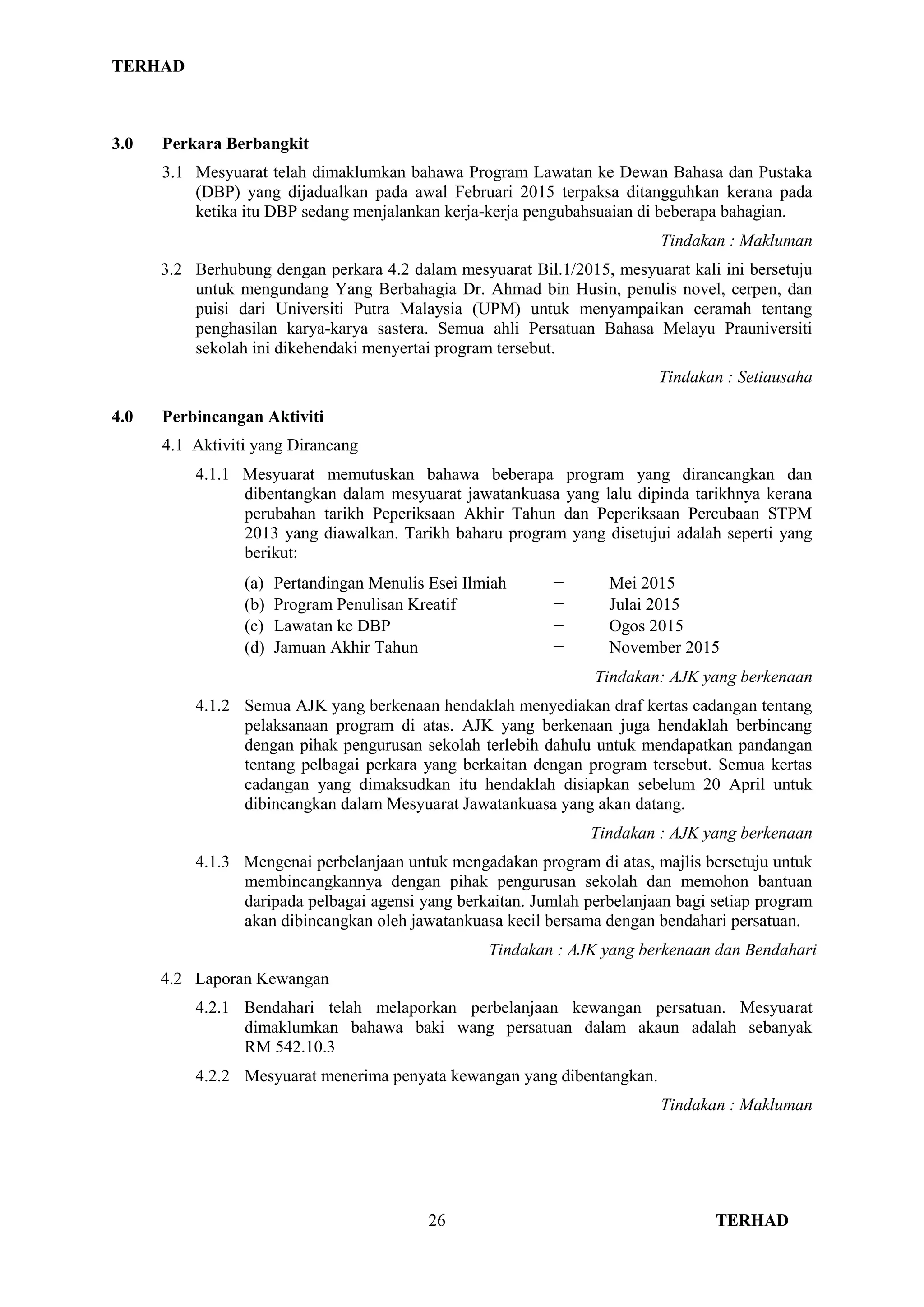 Format Esei kERJA kURSUS BM 2016 | PDF