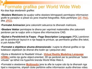 Formatet e skedareve te imazheve | PPT