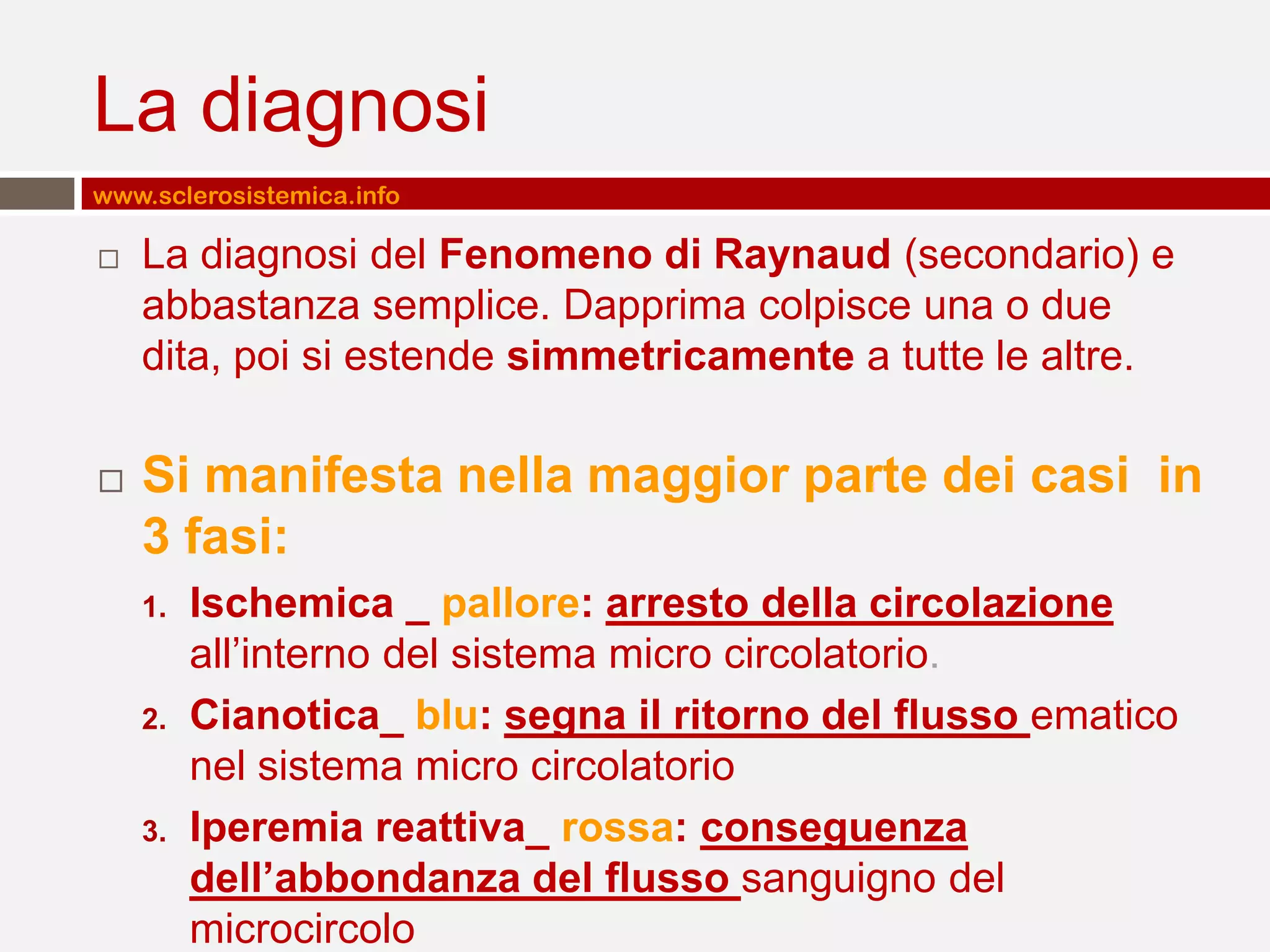 Format fenomeno di raynaud | PPTX | Diseases and Conditions | Medical ...