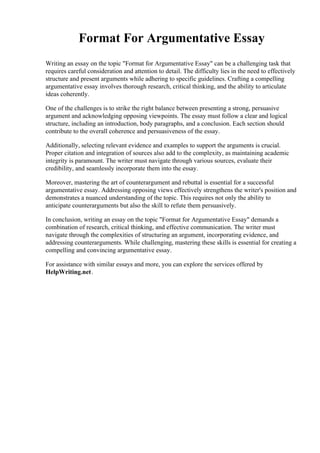 Format For Argumentative Essay.pdf