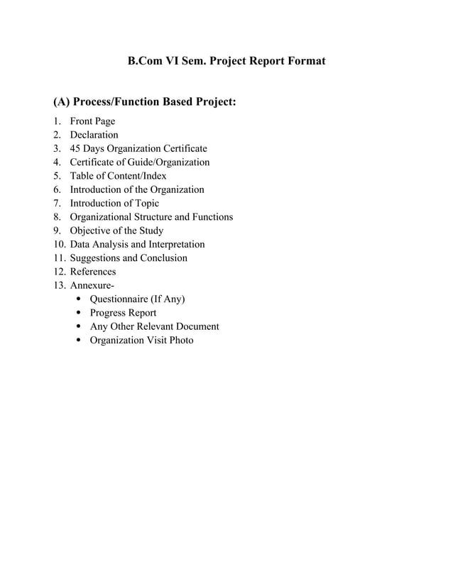 Format for B.Com VI Sem Project Report.docx