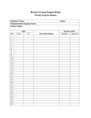 Format for B.Com VI Sem Project Report.docx