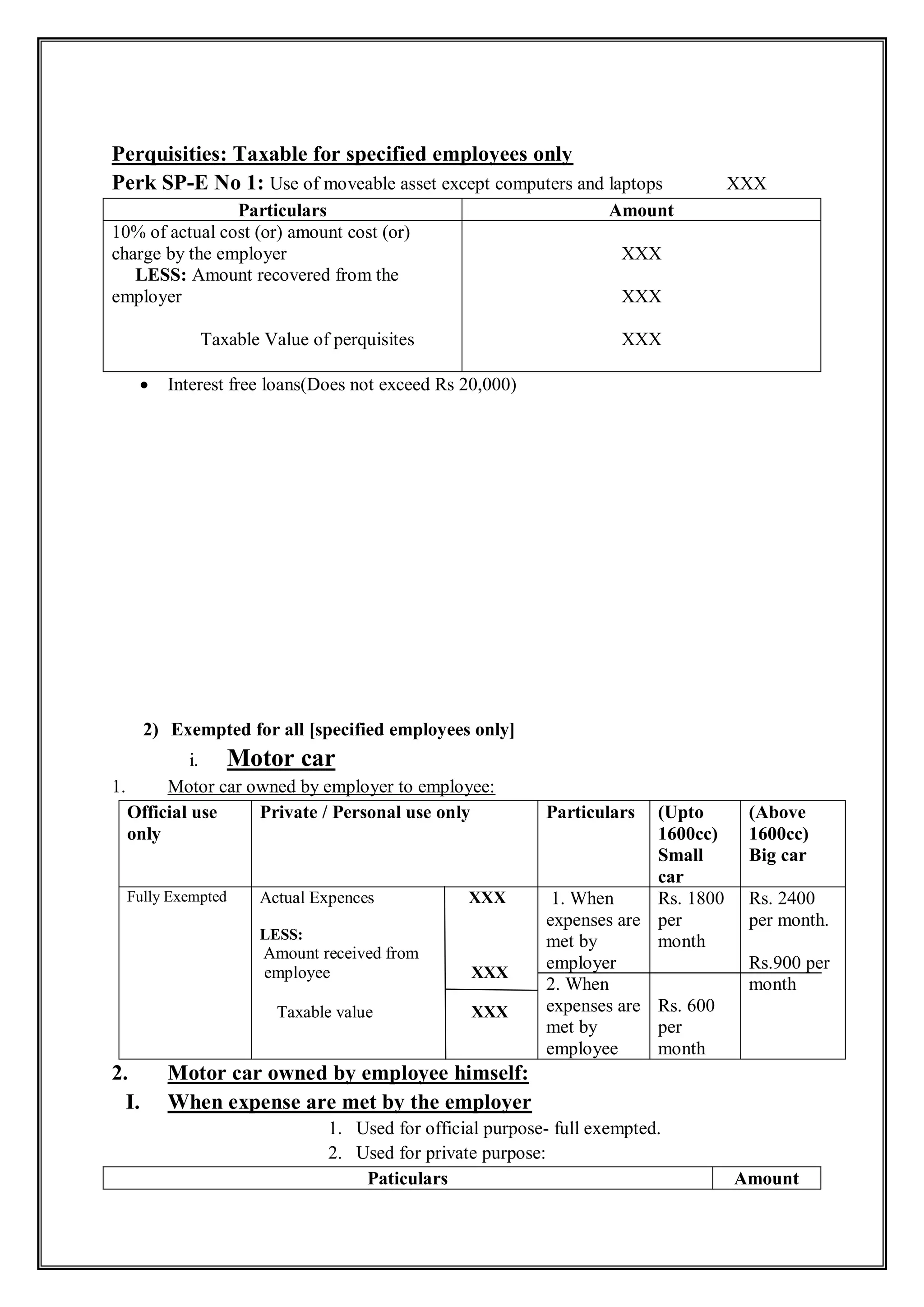 Format income from salary | PDF