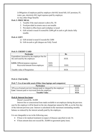 Format income from salary | PDF