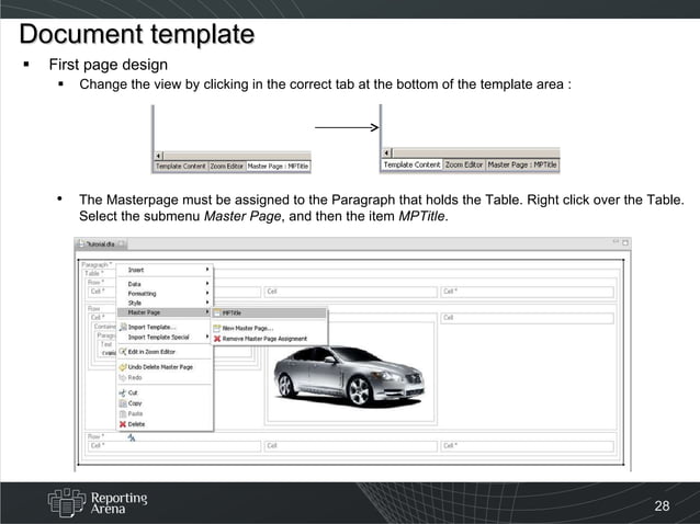 RPE - Template formating, style and stylesheet usage | PPT