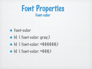 Formating Text Using CSS | PPT