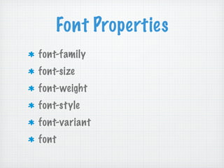 Formating Text Using CSS | PPT