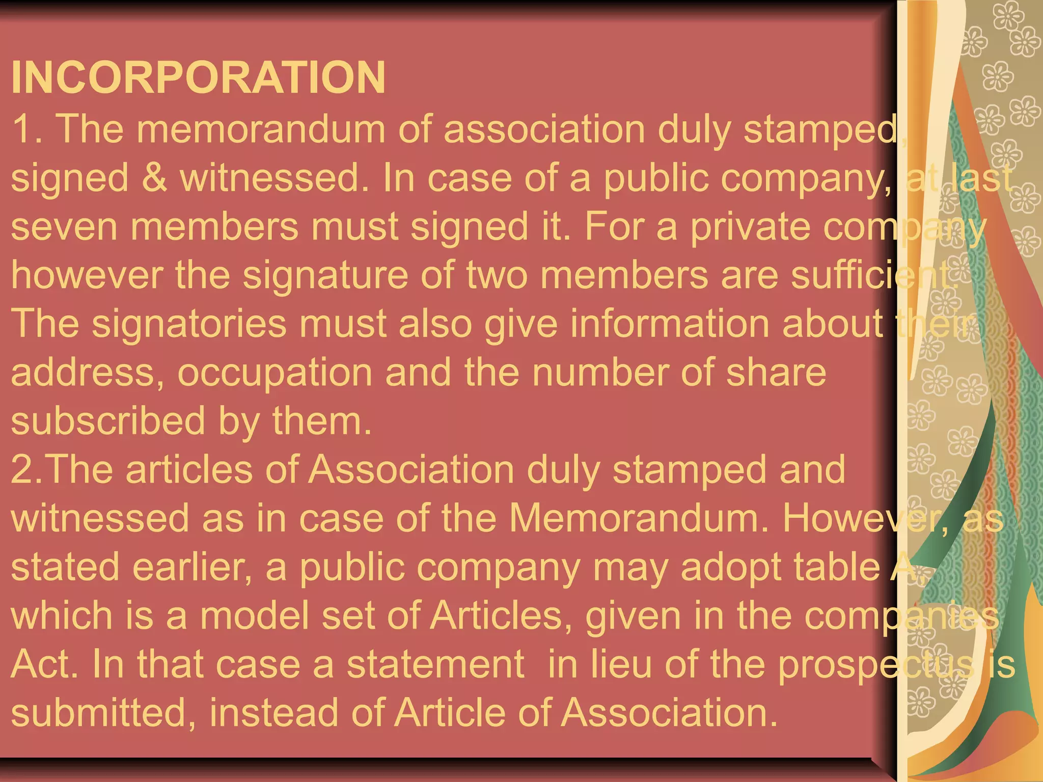 Formation of-a-company1.ppt 3 | PPT