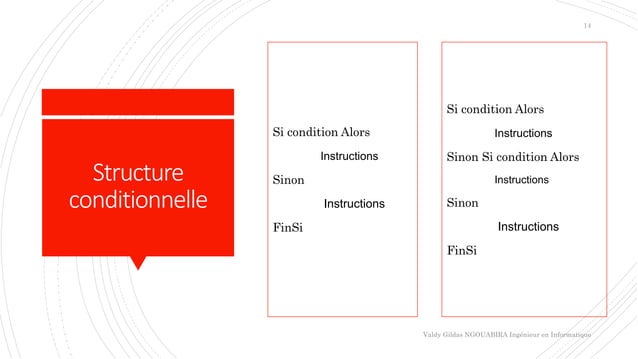 Formation algorithme | PPT